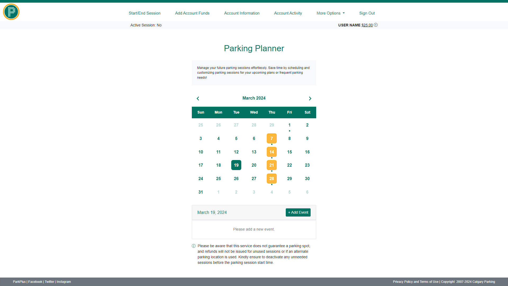 ParkPlus web | Calgary Parking