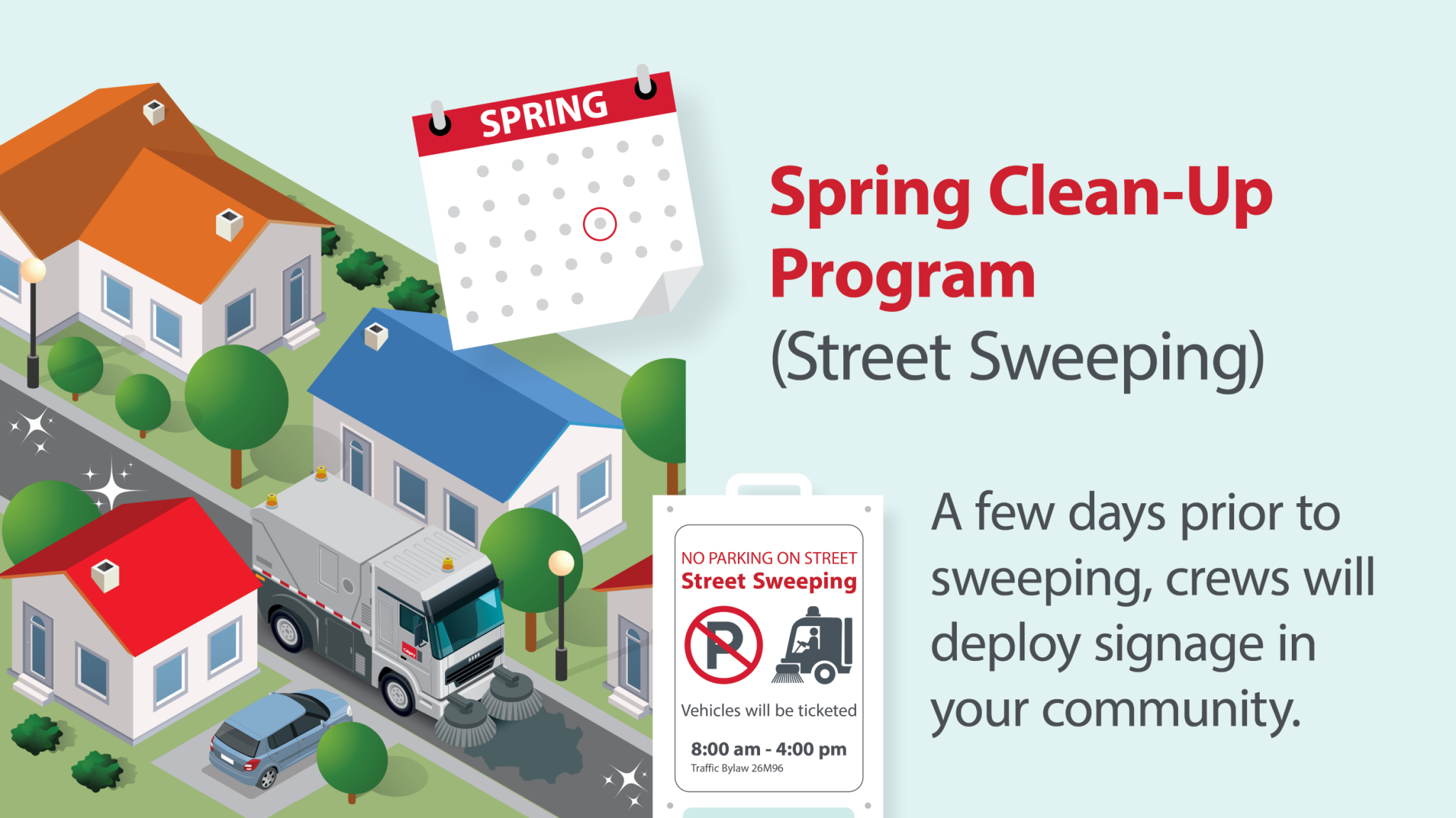 Supporting Spring Clean-Up (Street Sweeping)